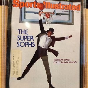 Other | Vintage 1978 Magic Johnson First Cover Sports Illustrated ...